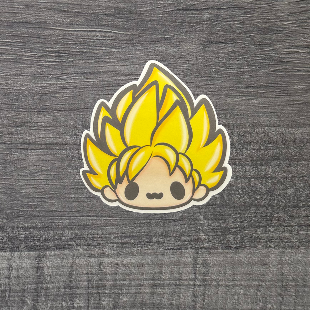 Super Saiyan Goku Sticker – Steven U